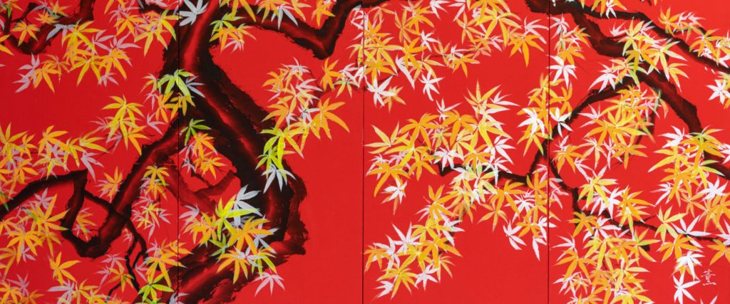 Japanese Sumi-e painting class in Barcelona - Kaoru Hirose