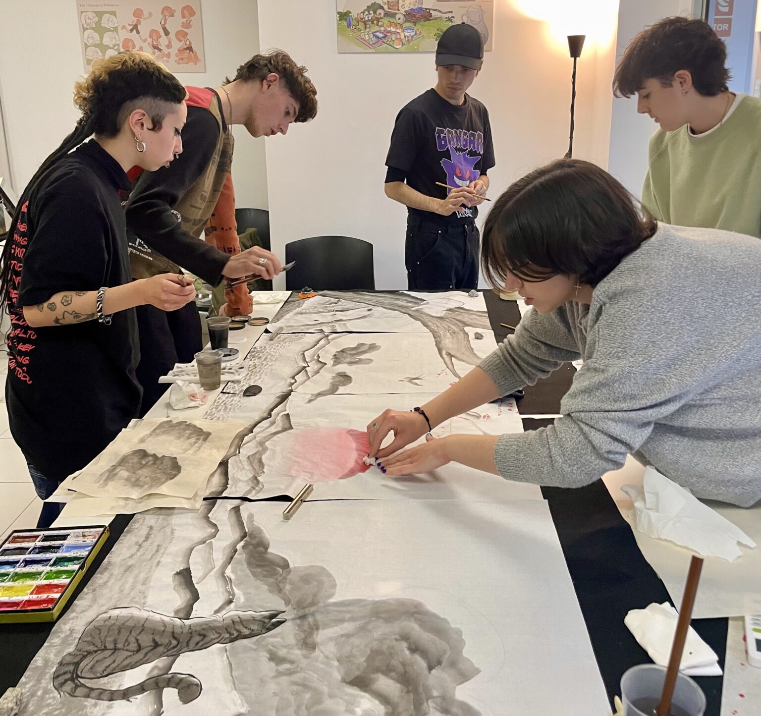 Sumi-e Intensive Course for Concept Art | Kaoru Hirose